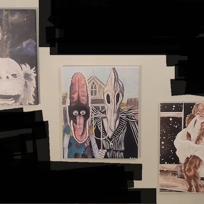 Sasquatch Savior Bigfoot High Quality Canvas Print With - Etsy