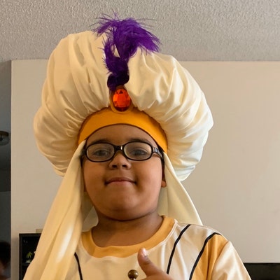 Arabian Prince Turban Prince Ali Inspired Hat Aladdin Inspired Cosplay ...