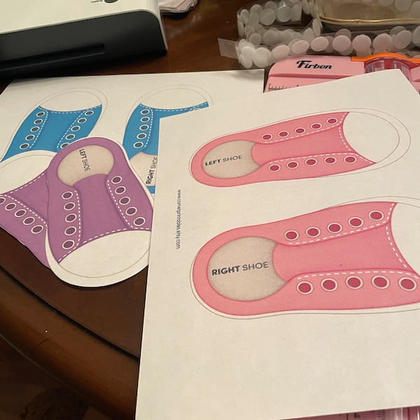 Shoe Lacing Practice, Printable Shoe Tying Cards, Lacing Worksheets ...