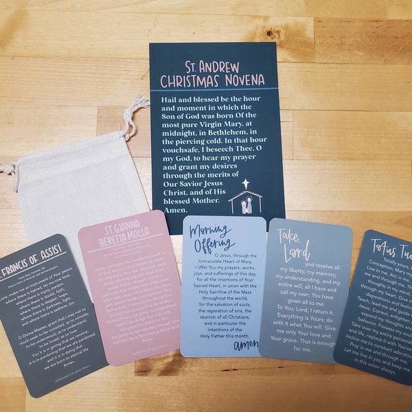 Catholic Prayer Card Bundle - Saint Prayer - Marian Cards - Catholic ...