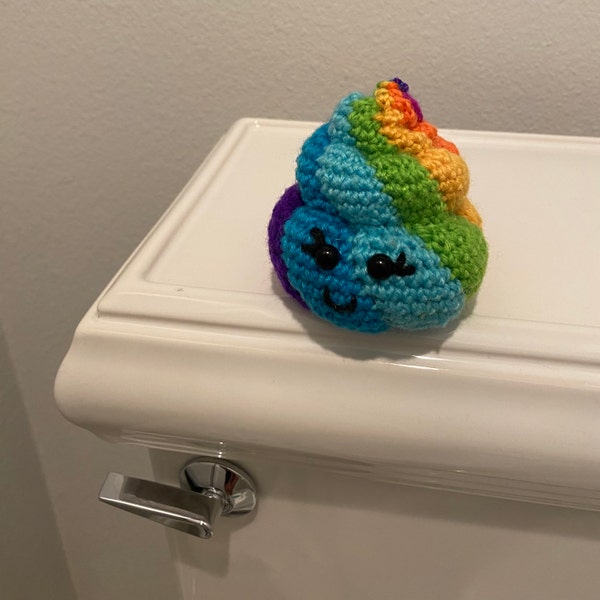 Crochet Poop Pattern, Pastel Pooper PDF, Digital Pattern Poopy ...