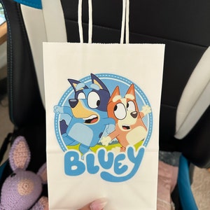 Personalized Bluey Inspired Goodie Bags 8pk - Etsy