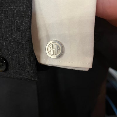 Personalised Handmade Sterling Silver Initials Monogram Necklace ...