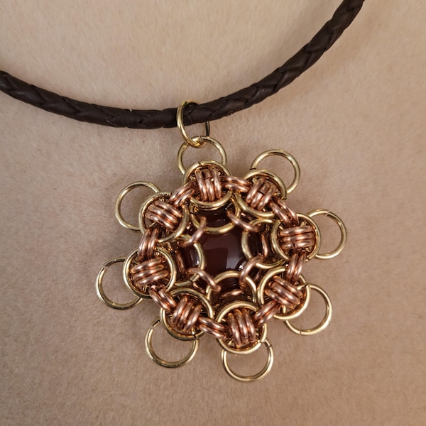 Chainmaille Tutorial - Morningstar Rivoli Capture - Etsy