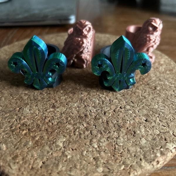 Fleur De Lys Scout Woggle/neckerchief Slide - Etsy