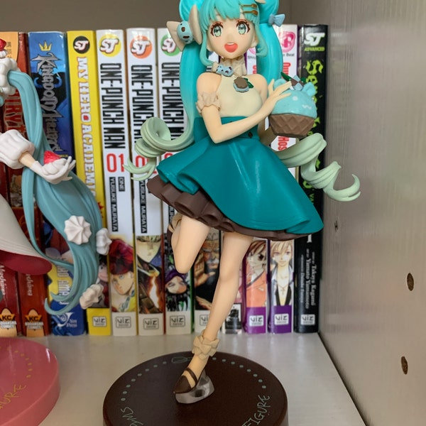 Hatsune Miku Vocaloid Figure Sweet Sweets Chocolate Mint Furyu JAPAN ...