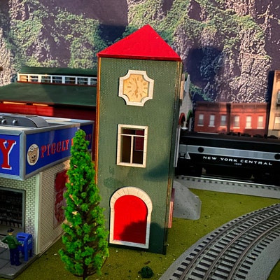 O Scale Court House Kit Model Railroad Train Building On30 Scale - Etsy