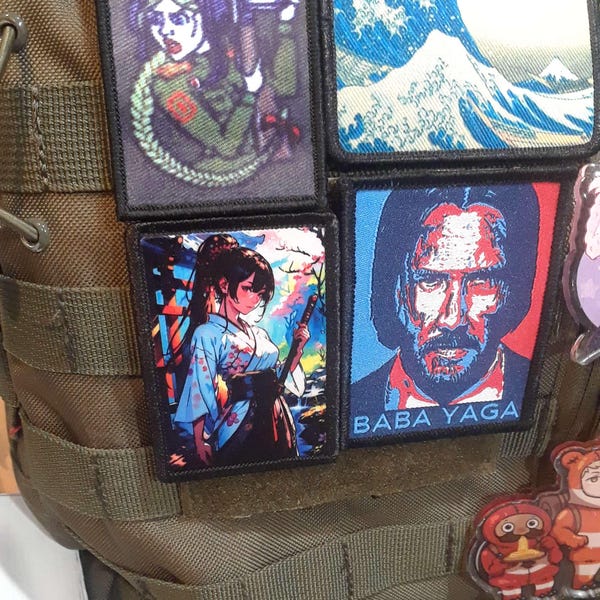 Slow is Smooth Smooth is Fast Sniper Morale Patch - Hook and Loop Backing for Backpack, Rucksack ...