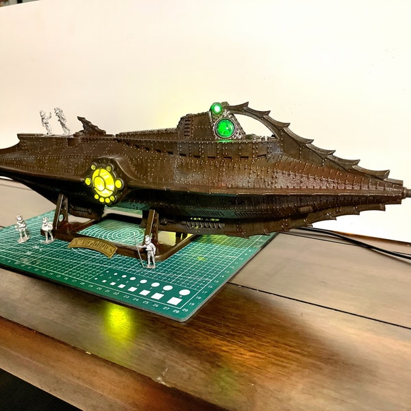 New & Improved ***the Nautilus DIY Model Kit W/ Hollow Hull - Etsy