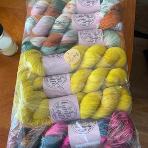 Mighty Pine Hand Dyed Yarn Tonal Green Pine Green - Etsy