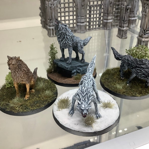 Winter Wolf Arctic Nights 139-143 Large Miniature, Epic Miniature ...