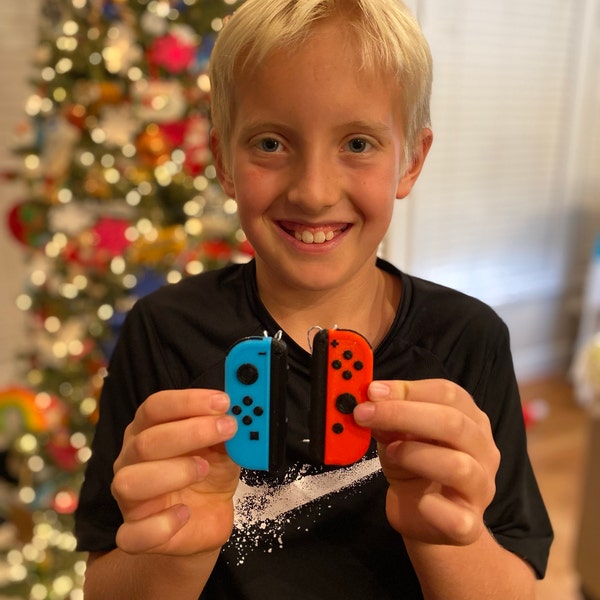 Miniature Nintendo Switch Joycons Perfect as Ornaments or Other ...