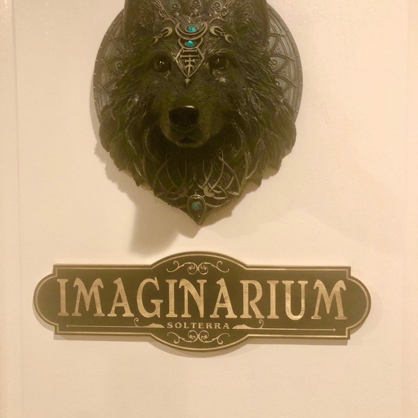 Customized Magical Sign | Wizard Sign | Witches Sign | Custom Sign ...