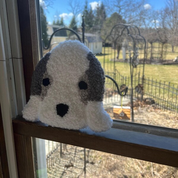 Labrador Punch Needle Mug Rug-labrador Coaster-labrador Lover Gift ...