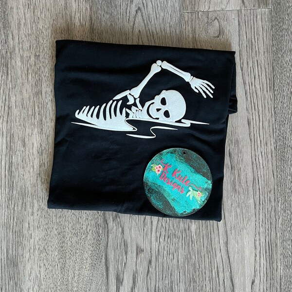 Swimmer Skeleton Svg, Halloween Svg, Skeleton Svg, Swimming Svg, Sports ...