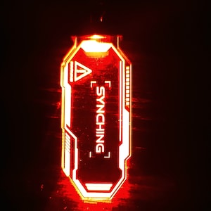 Cyberpunk Keychain Color Changing Stocking Stuffer light up Cyberpunk ...