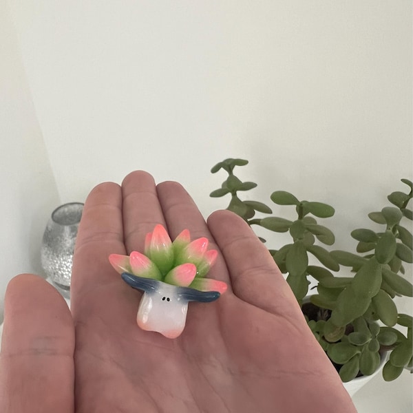 Handmade Painted Cute Quirky Clay Kitty Cat Figurine / Kitkats for Your ...