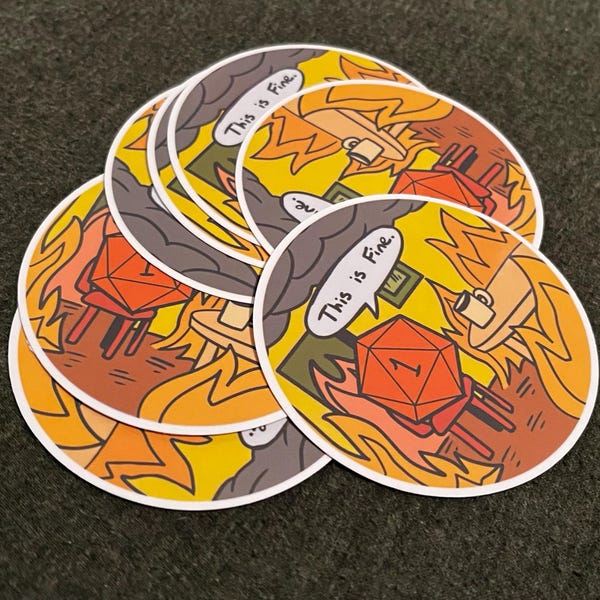 NPC D&D Sticky Notes: 3"x3" Dungeon Master Gift - Etsy