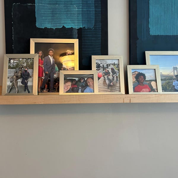 Narrow Modern Picture Frame, Gold, Bronze, Black, Silver, Minimalistic ...