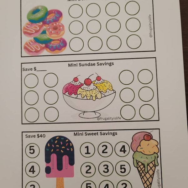 Snow Day Savings Challenge Winter Savings for Cash Envelope Stuffing ...