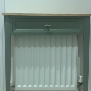 1000mm Tall Elegant Radiator Cover Table Shelf Console - Etsy UK