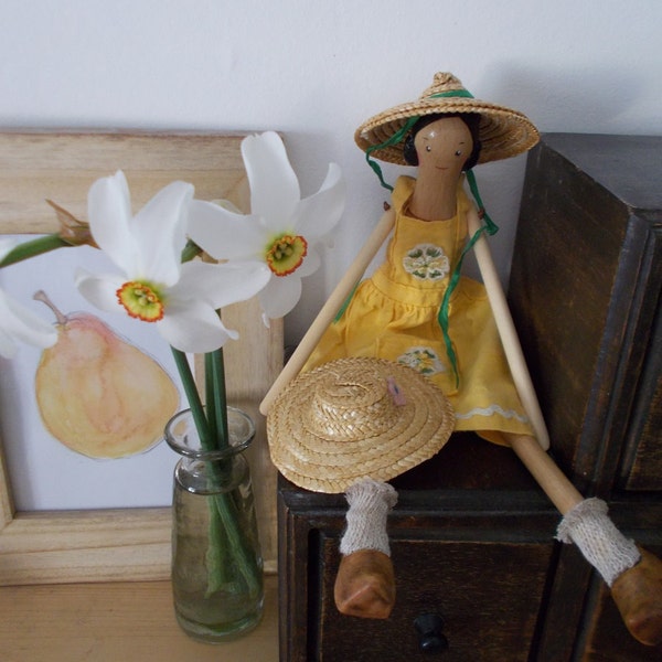 DIGITAL DOWNLOADABLE Sewing Pattern for Hitty & Blythe Dolls | PINTUCK ...