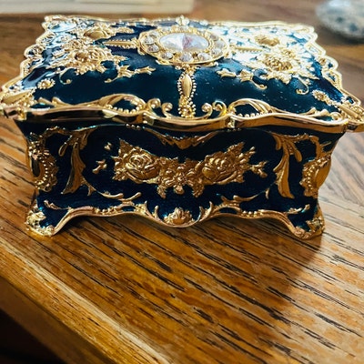 Faberge Type Egg Peacock Music Box Carousel Merry Go Round. - Etsy