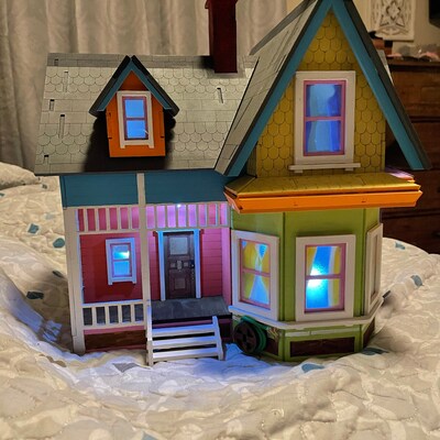 UP House Detailed MDF Model Kit Diy - Etsy