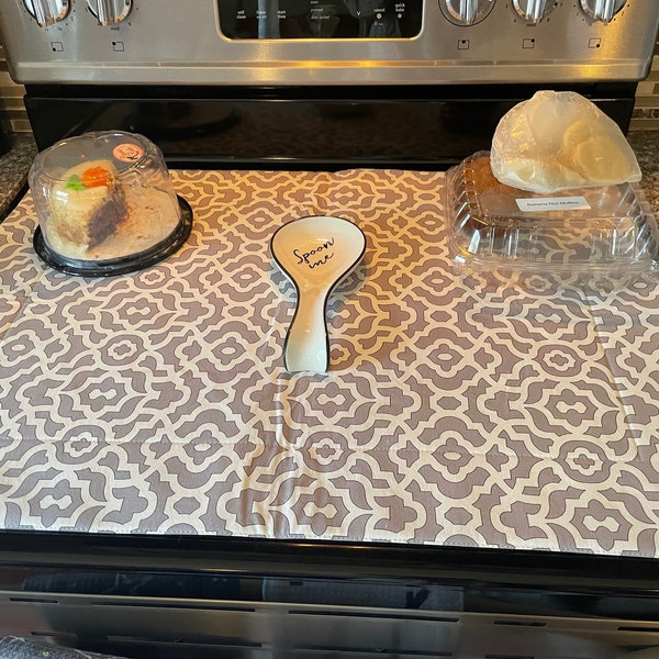 Stove Top Cover, Glass Top Cover, Stove Top Protector, Stove Top Pad ...