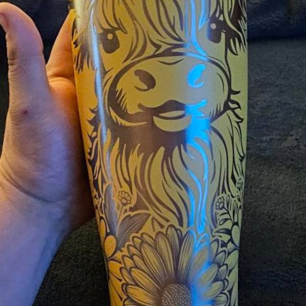 Laser Engraved Stanley Tumbler Etched Seafoam Stanley Quencher Summer Beach Engraved Stanley Cup ...