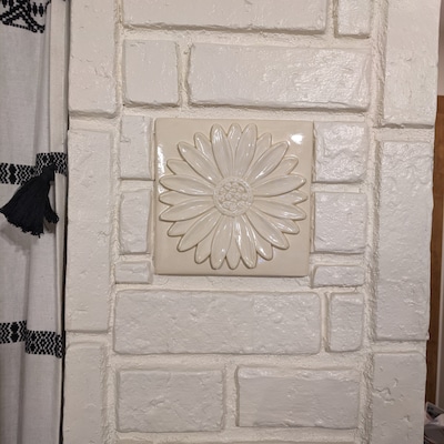 In Stock in Three Glazes 6x6 Sun Accent Tile, Kitchen Tile, Backsplash ...