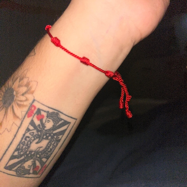 7 Knots Spanish Red Protection Bracelet Family Original Genuine ...