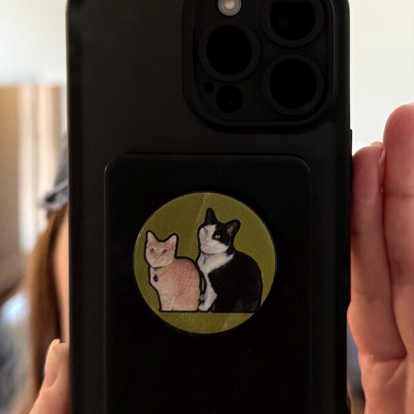 Sticker for Pop Socket Orange Tree Floral Skin Sticker Decal for Popcup ...