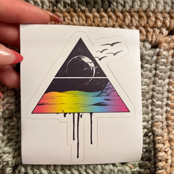 Pink Floyd Vinyl Sticker - Etsy