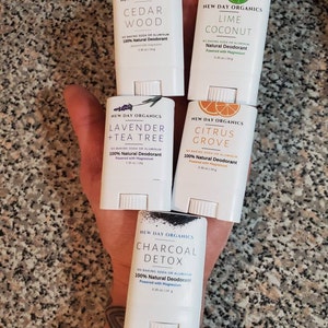 All Natural Deodorant No Aluminum, No Baking Soda Men & Women's ...