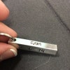 Aluminum Bar Keychain Aluminum Keychain Personalized - Etsy