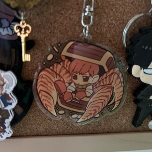 Devil Hunters Guts Ring Charms Keychains - Etsy