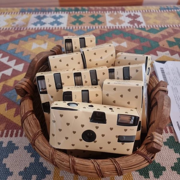 Disposable Camera - 5 Designs to Choose From - Wedding Favor - Photo ...