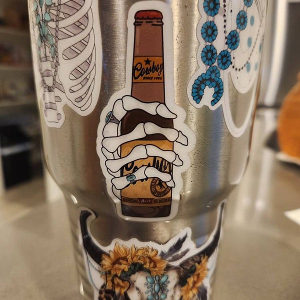 Vampire Fangs Sticker, Bite Me Cowboy, Red Lips, Western Jewelry, Y ...