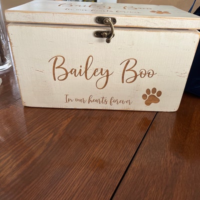 Cat Keepsake Box cat Memorial Pet Urn personalized Pet Urn pet Memory ...