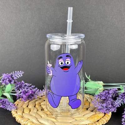 Grimace Shake SVG, Grimace PNG, Cutting File, Cut File, Cricut, Plotter ...