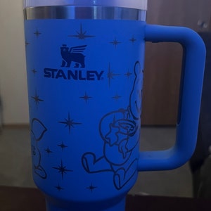 Stanley Tumbler Laser Engraved Half Design Flowers I - Etsy
