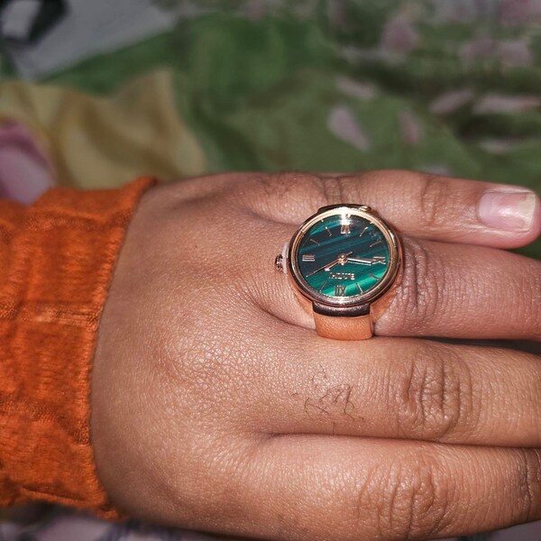 Y2K Vintage Watch Ring Functional Unique Clock Mini Watch Girlfriend ...