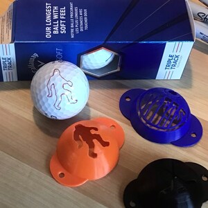 WITH Alignment Lines Various Golf Ball Marking Stencils 3D - Etsy