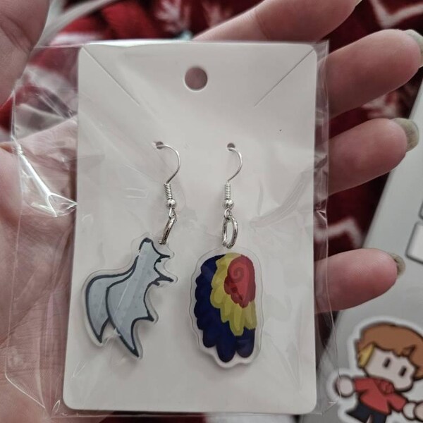 Watcher Desert Duo Grian/scar Keychain | Life Series/hermitcraft - Etsy
