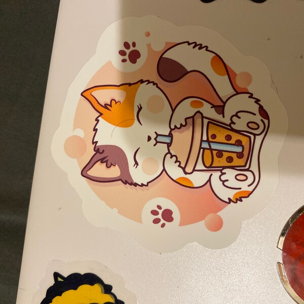 Kamisama Kiss Sticker of Anime Character Tomoe the Fox Yokai in Chibi ...