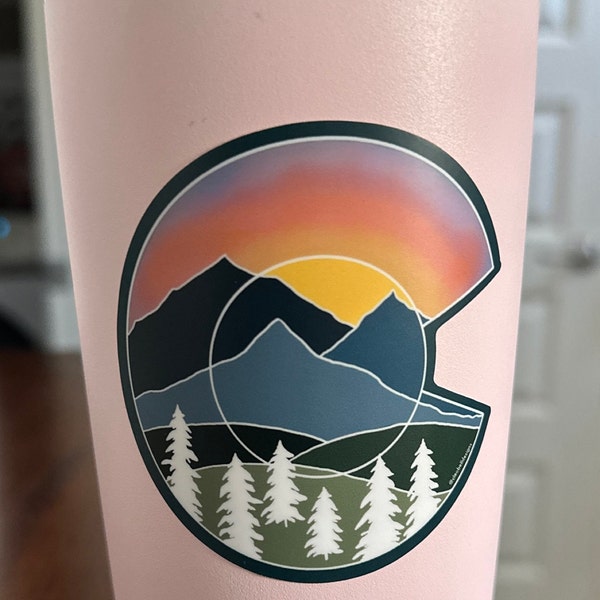 Pictured Rocks Sticker - Etsy