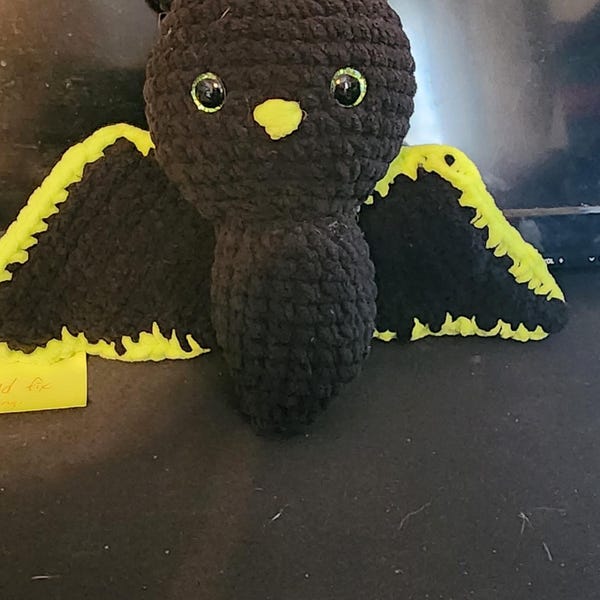 PATTERN: Plush Binx the Bat Pattern Amigurumi Chunky Bat Pattern Super ...