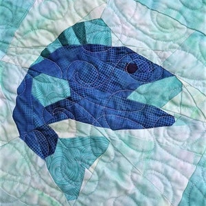 Hippo Quilt Block Pattern PDF Instant Download Nursery | Etsy