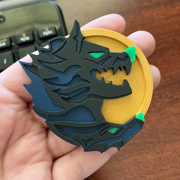 FN Chapter 5 Season 2 New Medallions Aspects 3D Printed Hades Zeus Ares ...
